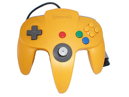 Official Nintendo Brand N64 Controller - Yellow - Retro Gaming Control ...