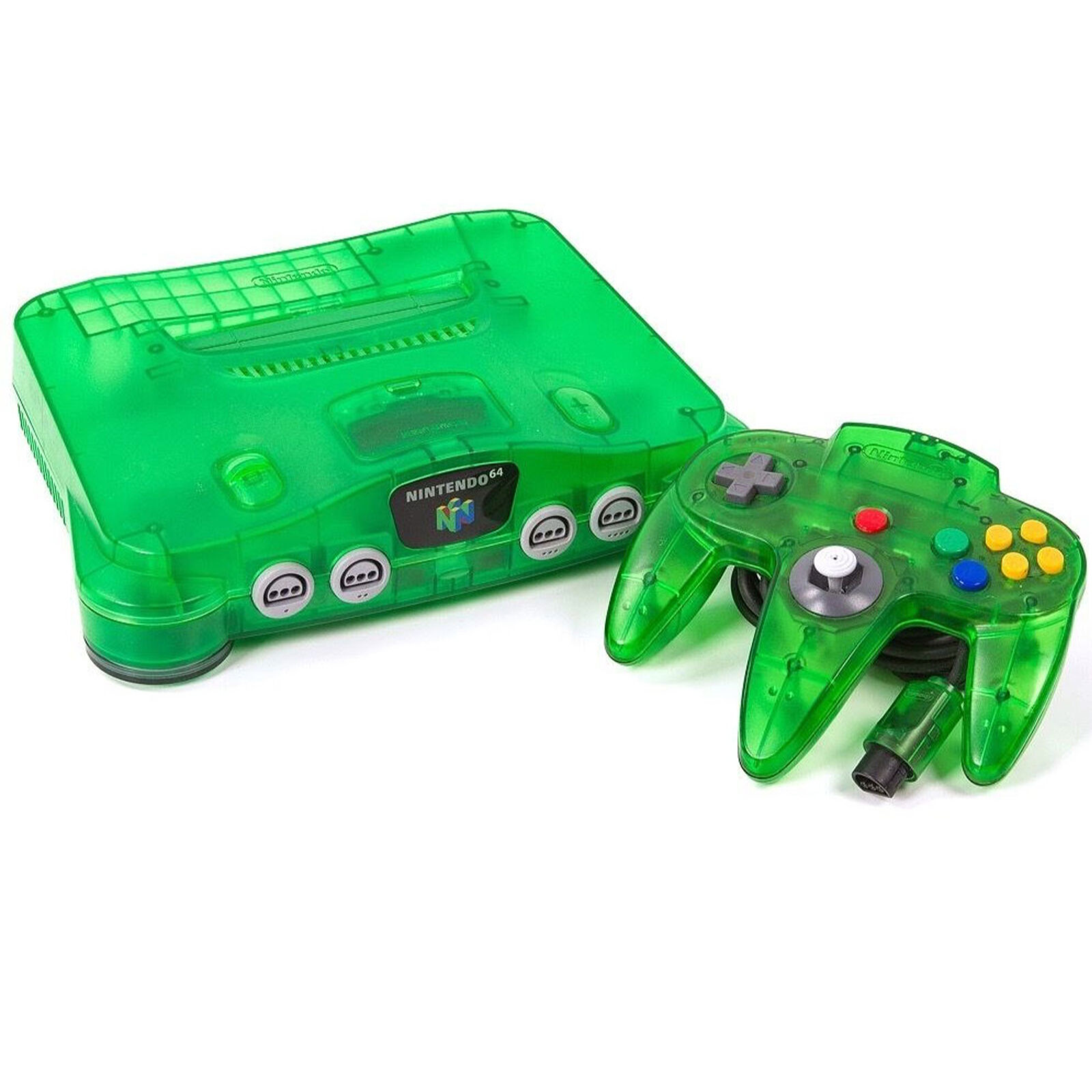 Nintendo 64 Translucent Green – GameSwift